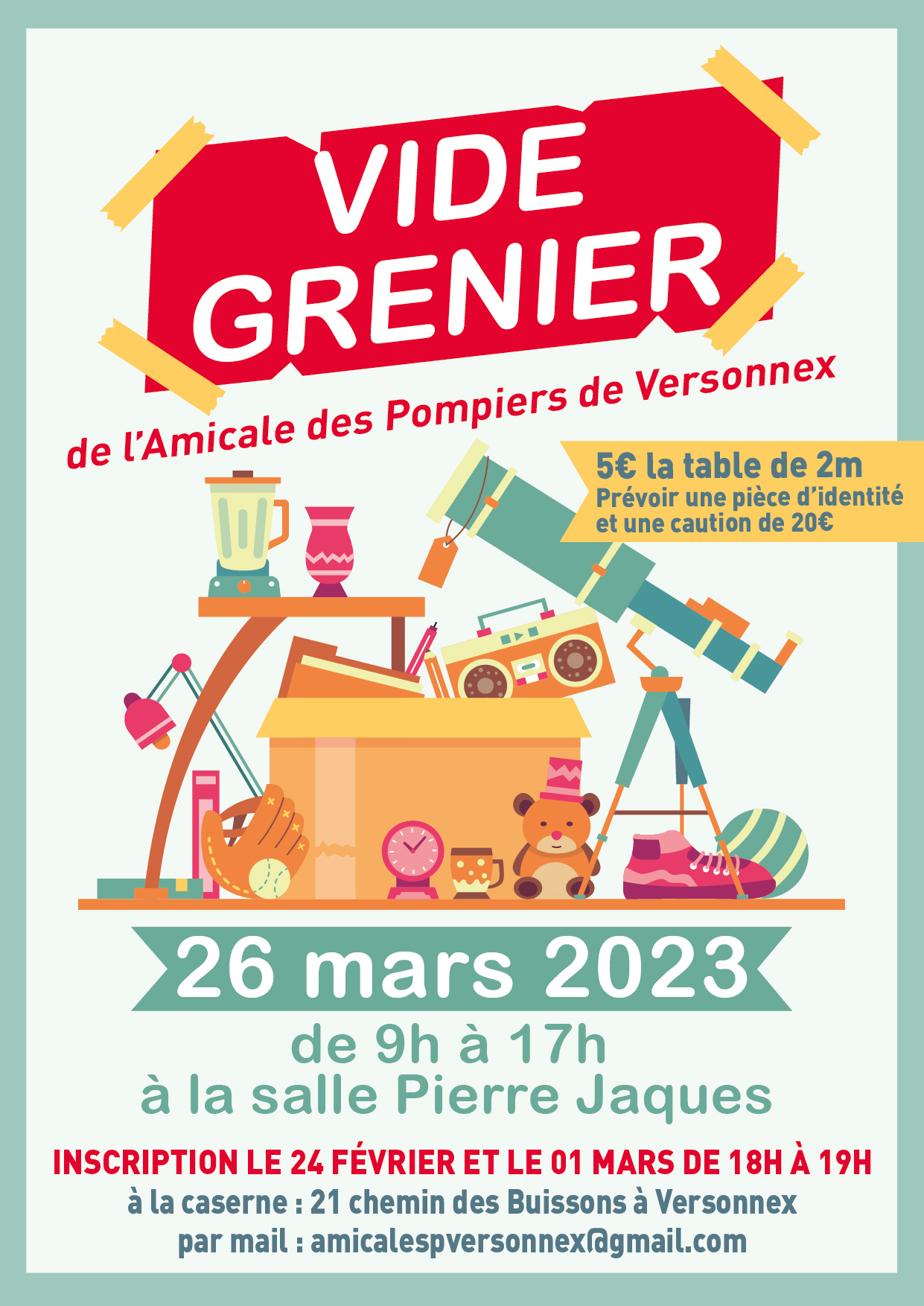 VIDE GRENIER Mairie De Versonnex VIDE GRENIER Mairie De Versonnex